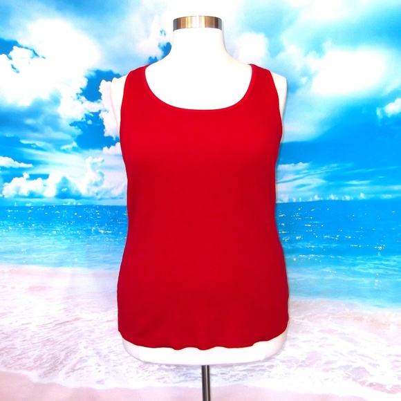 Venezia | Tops | Venezia Red Tank Top Size 82 | Poshmark